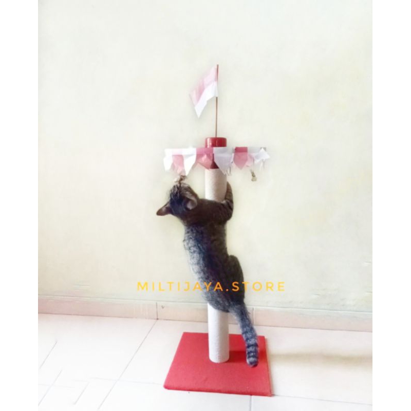 Jual cat condo/panjat pinang kucing 2 in 1 / garukan kucing/ cakaran ...