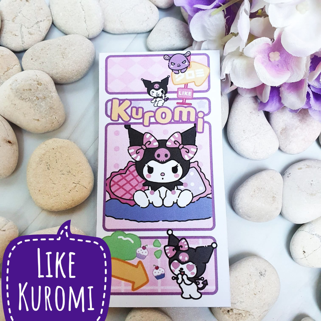 Jual Kuromi Mini Long Notes Buku Catatan Tulis Notebook Notepad ...