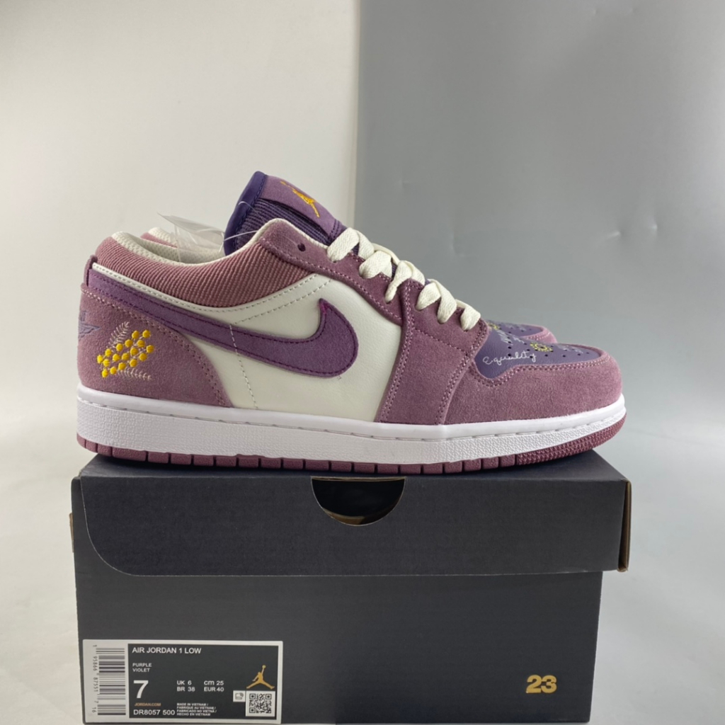 Jual Nike Air Jordan 1 Low Unity Purple | Shopee Indonesia