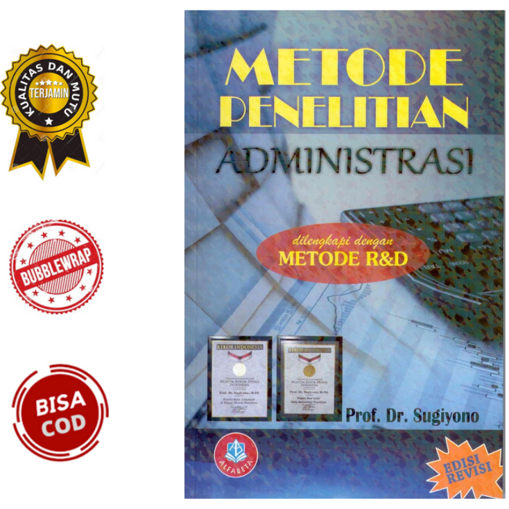Jual Buku Metode Penelitian Administrasi dilengkapi Metode R&D Edisi ...