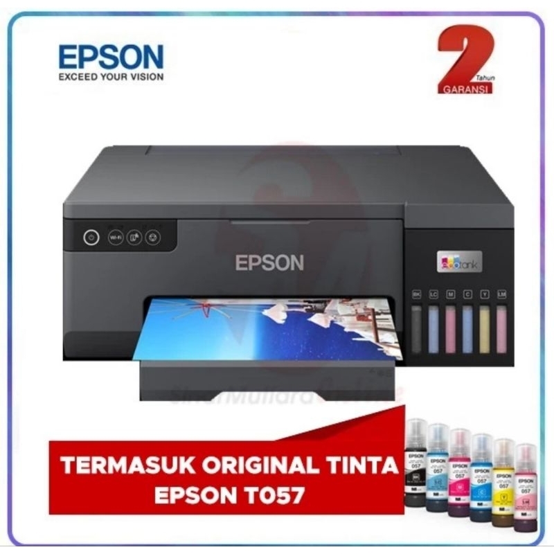 Jual Printer Epson L8050 Wireless A4 photo printing, PVC ID card, CD/DVD | Shopee Indonesia