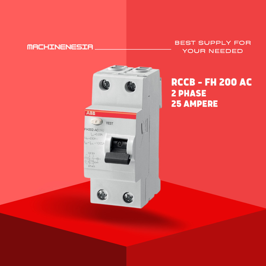 Jual ELCB ABB RCCB 25A 2P 300MA FH202 ORIGINAL / ELCB 25 AMPERE 2 PHASE ... Jual ELCB ABB RCCB 25A 2P 300MA FH202 ORIGINAL / ELCB 25 AMPERE 2 PHASE ...