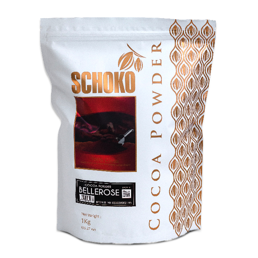 Jual SCHOKO Belle Rose Cocoa Powder - 1Kg / Coklat Bubuk High Fat 20/22 ...