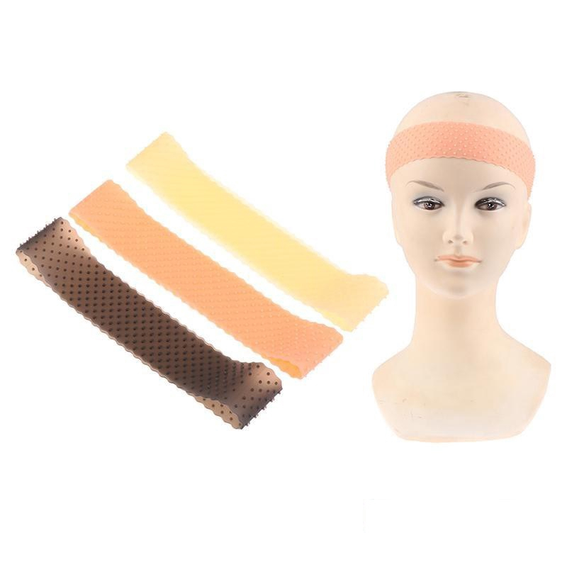 Jual KAWI karet wig silikon grip headband bandana penahan rambut palsu ...