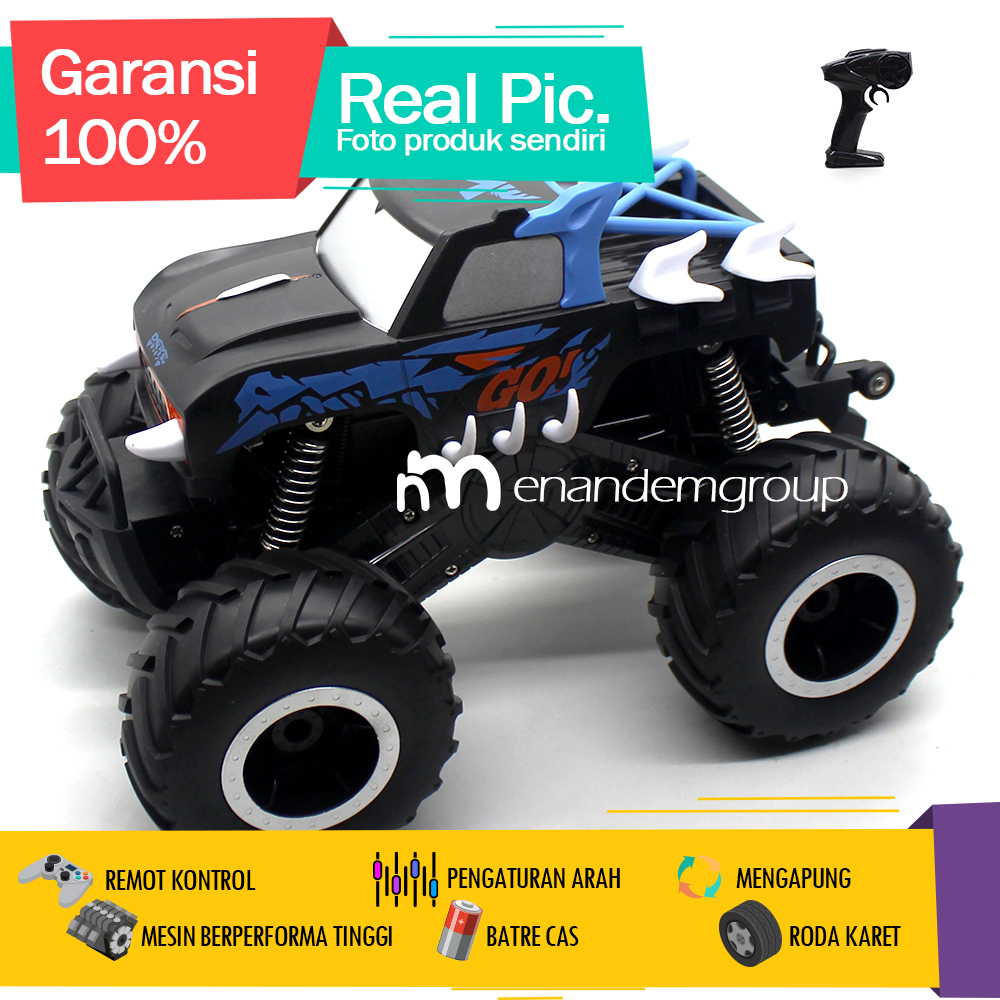 Jual Mainan Mobil Remot Kontrol RC Offroad Amphibi Monster 4WD Jalan di ...