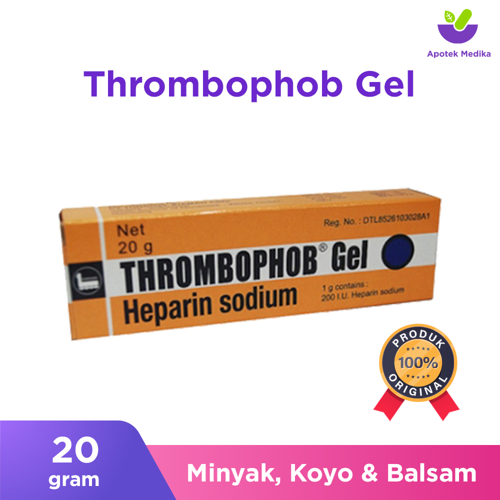 Jual Thrombophob Gel 20 g | Shopee Indonesia