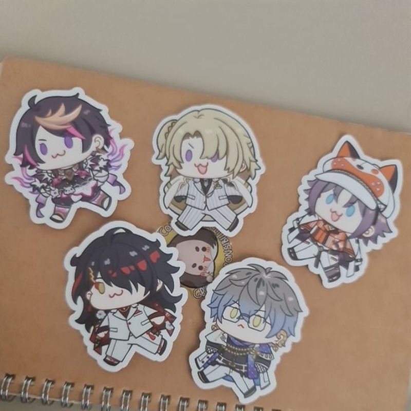 Jual Keychain charm & Sticker NIJISANJI HOLOLIVE VTUBER unofficial ...
