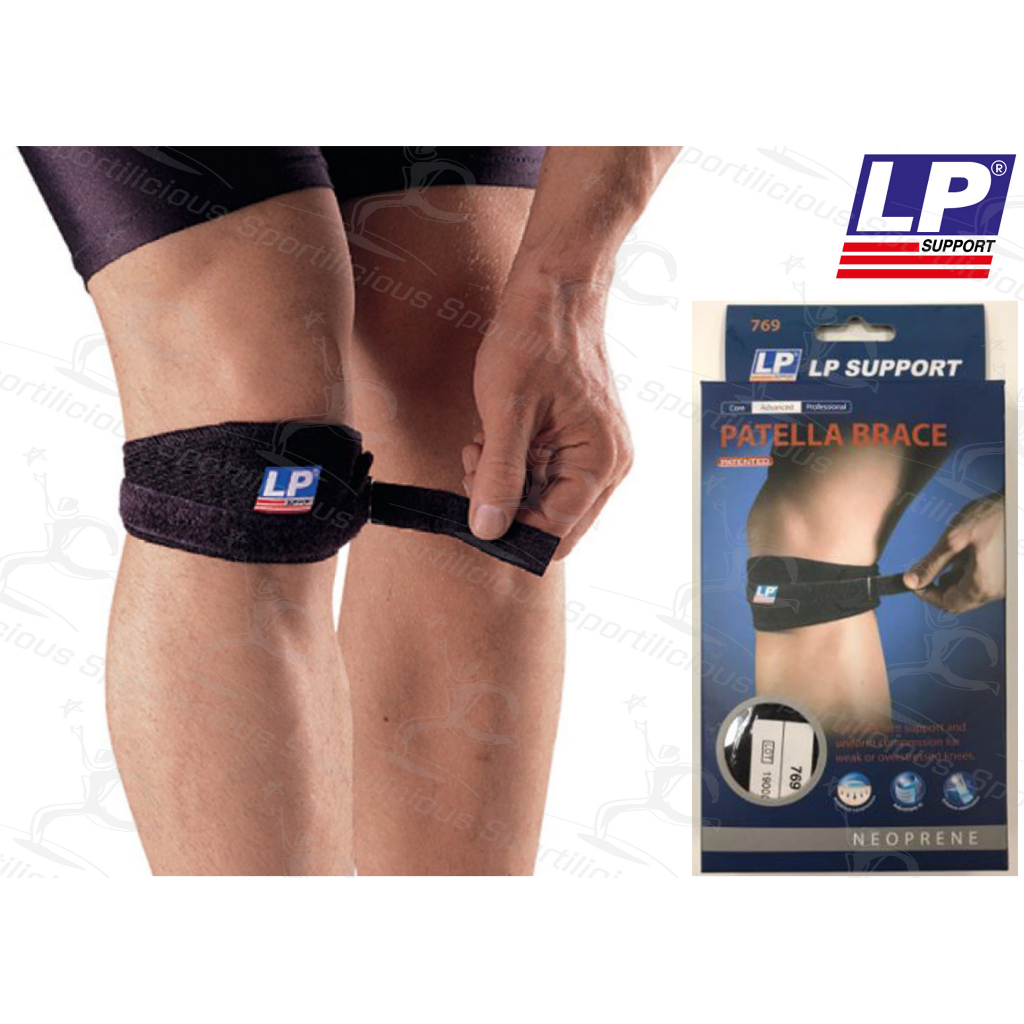 Jual LP SUPPORT NEOPRENE PATELLA BRACE 769 HITAM ORIGINAL | Shopee Indonesia