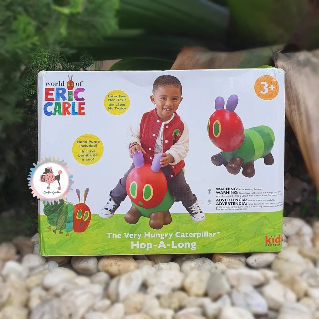 Jual Eric Carle Very Hungry Caterpillar Hop a Long Bouncer | Shopee ...