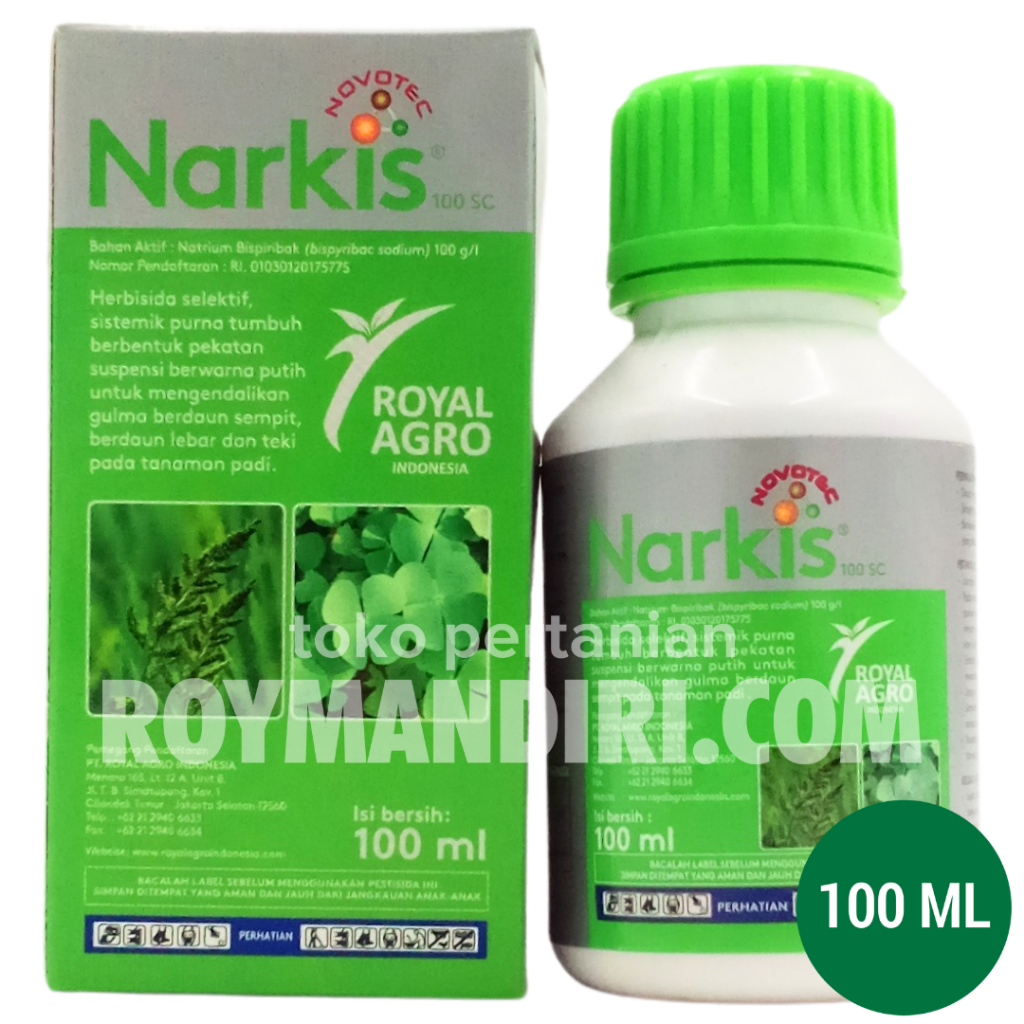 Jual Herbisida Selektif Dan Sistemik Purna Tumbuh Narkis 100SC @100 ml ...