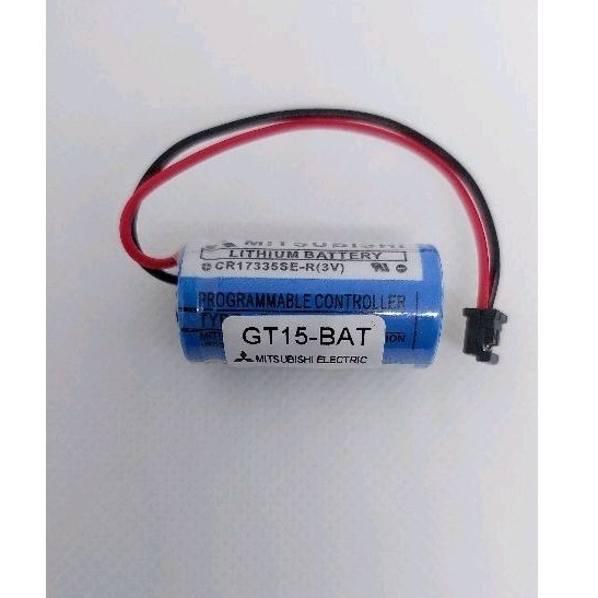 Jual Baterai Battery Lithium PLC CNC Mitsubishi GT15-BAT CR17335SE-R 3V ...