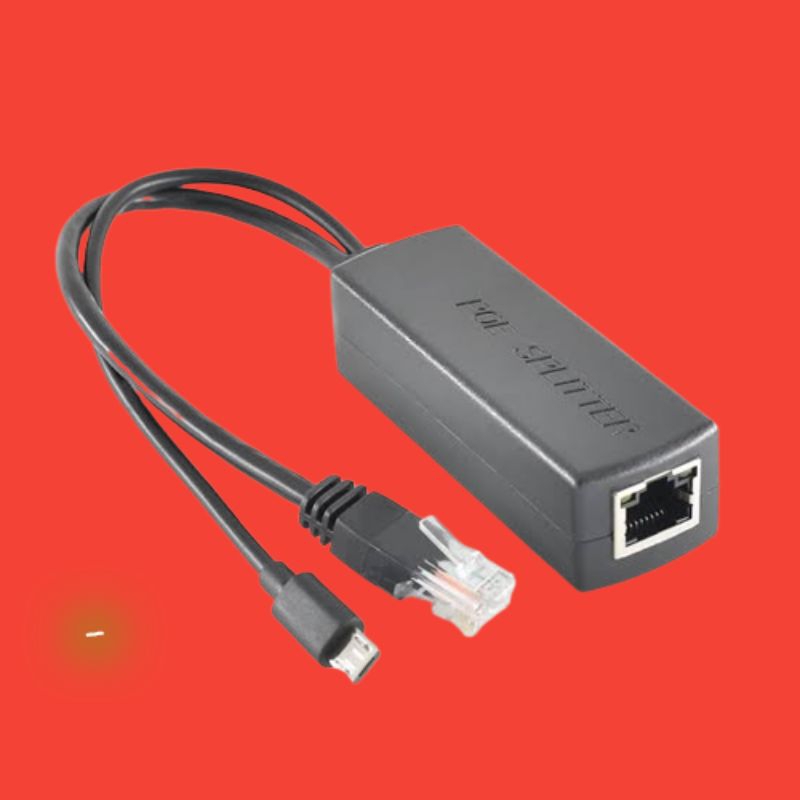 Jual POE Splitter Micro USB 48V To 5V 2A | Shopee Indonesia