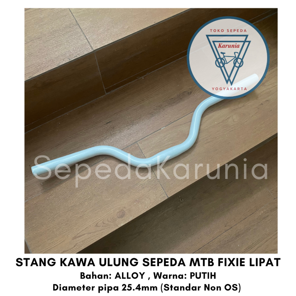 Jual Stang Sepeda MTB Fixie Lipat Model Kawa Ulung Handlebar Handle Bar 25,4 mm Alloy Aluminium ...