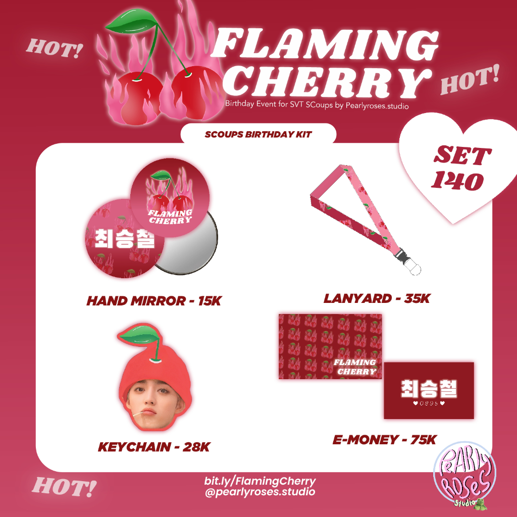 Jual SCOUPS BIRTHDAY KIT - Flaming Cherry by pearlyroses.studio ...