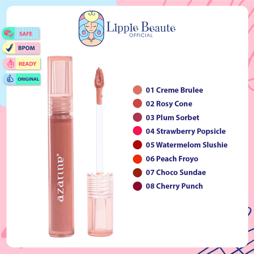 Jual AZARINE - Velvety Lippie Cream | Shopee Indonesia