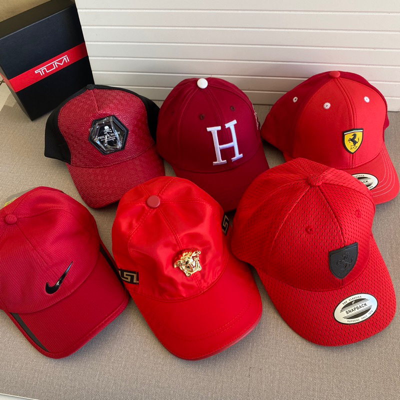 Jual Topi Red merah 17agustus kemerdekaan / topi pria wanita merah ...