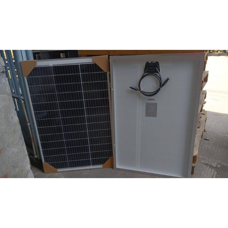 Jual panel Surya Mysun Solar 100 wp Monokristallin free packing kayu ...