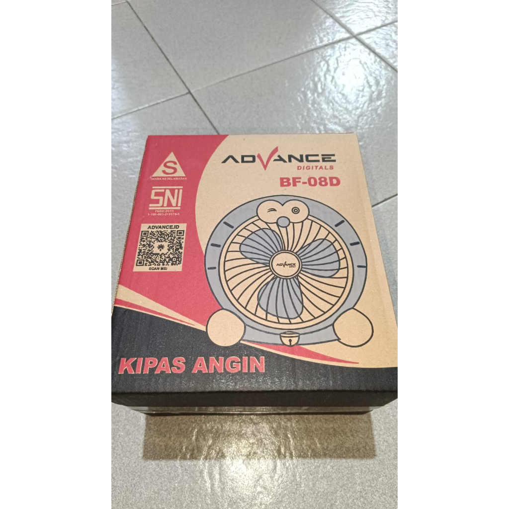 Jual Kipas Angin Karakter Advance BF 08 8' inci | Shopee Indonesia