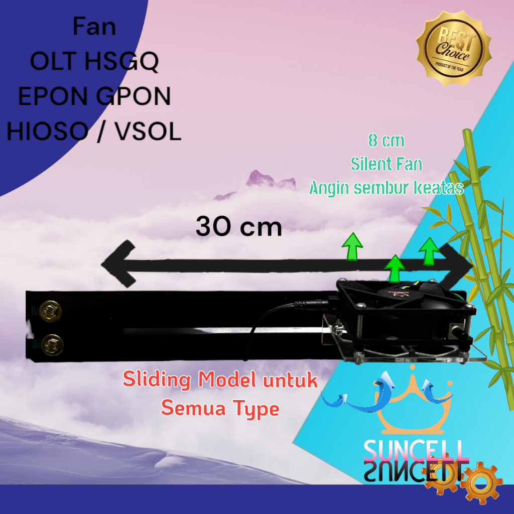 Jual Kipas Fan Pendingin OLT HSGQ EPON GPON VSOL ZTE | Shopee Indonesia
