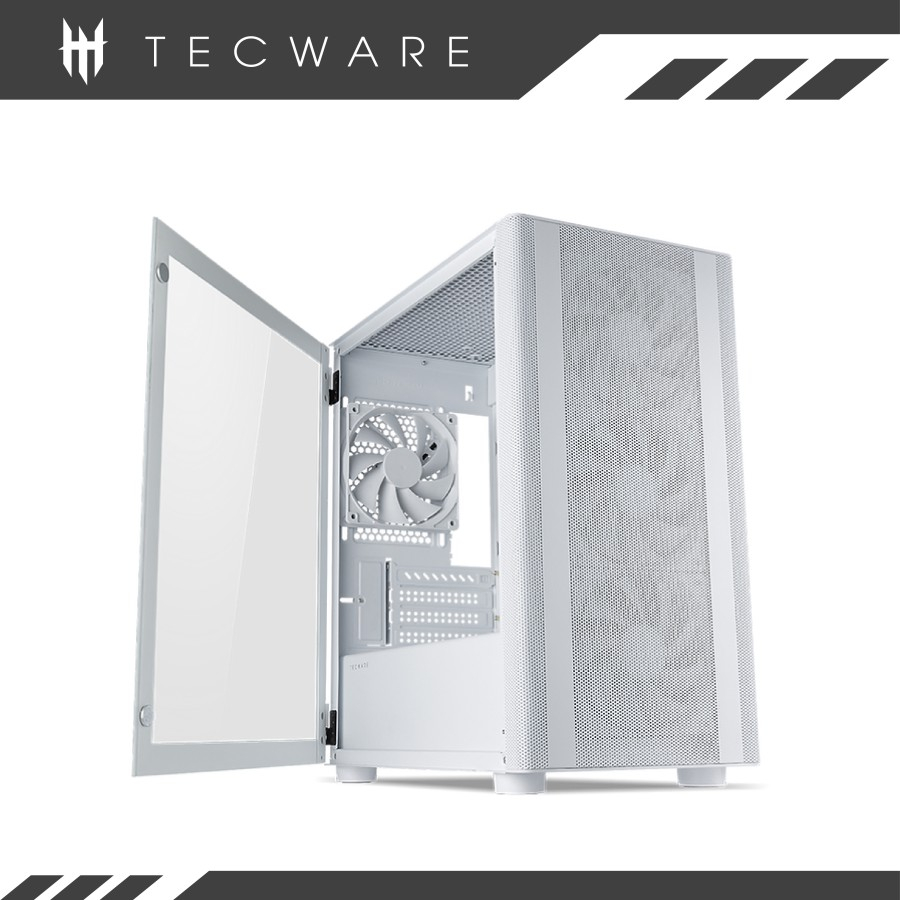 Jual TECWARE FLATLINE TG MK2 - Clean & Seamless mATX Case / Casing PC ...