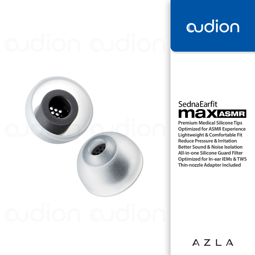 Jual [OFFICIAL] AZLA SednaEarfit MAX ASMR for IEM & TWS | Medical ...