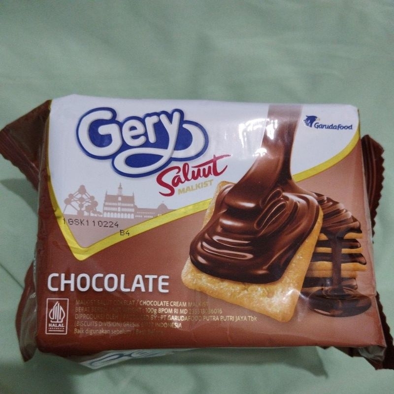 Jual Gery Saluut malkist chocolate salut coklat 100gr | Shopee Indonesia