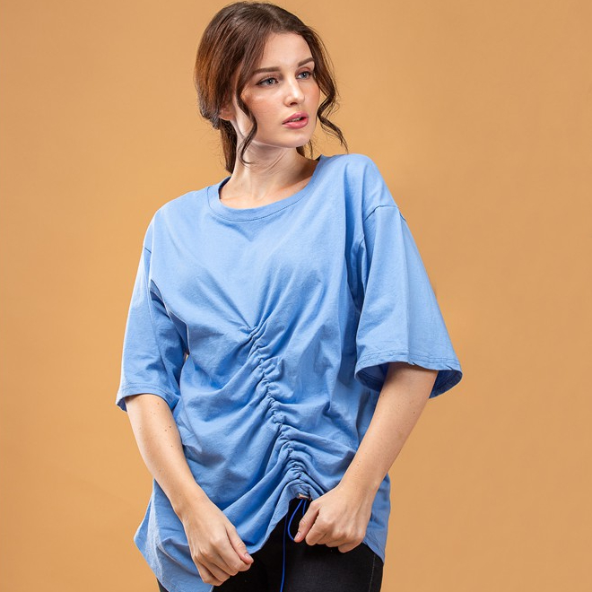 Jual Avenue Tee Pulet Panel - Kaos Korea Asymetris - Kaos Harajuku (SKU ...