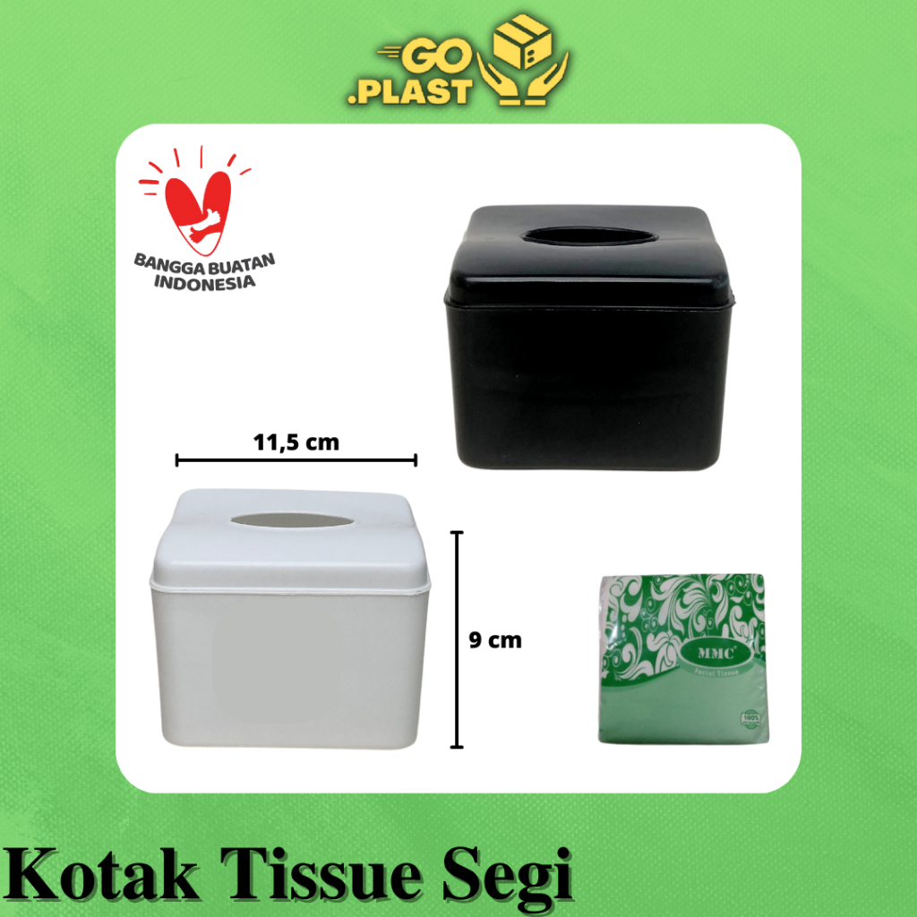 Jual KOTAK TISSUE / TEMPAT TISSUE SEGI / TISSUE MEJA / TISSUE POP UP ...