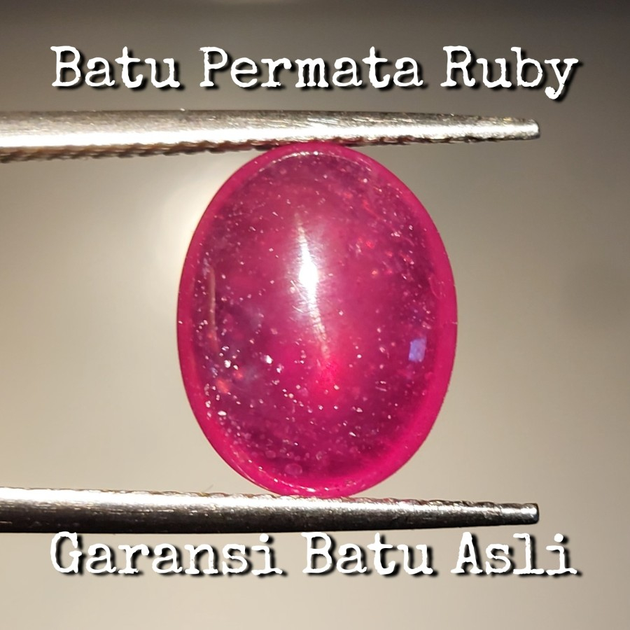 Jual Batu Ruby Asli Permata Merah Natural Gemstone Mulia Gems Asli ...