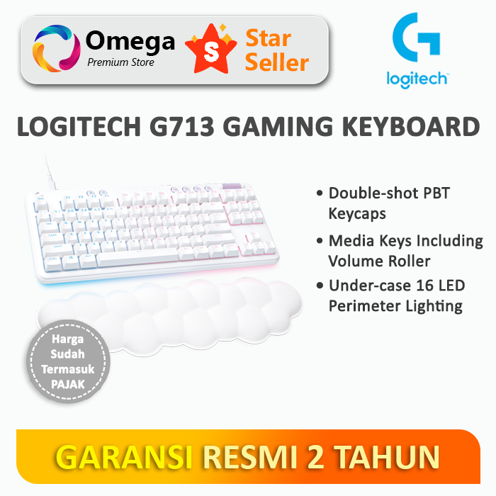 Jual Logitech G713 Aurora Mechanical Gaming Keyboard | Shopee Indonesia