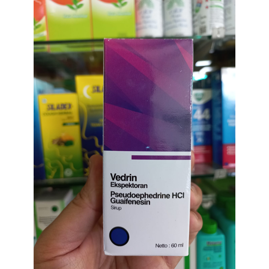 Jual VEDRIN SIRUP BATUK BERDAHAK PILEK 2 TAHUN KEATAS 60 ML | Shopee ...