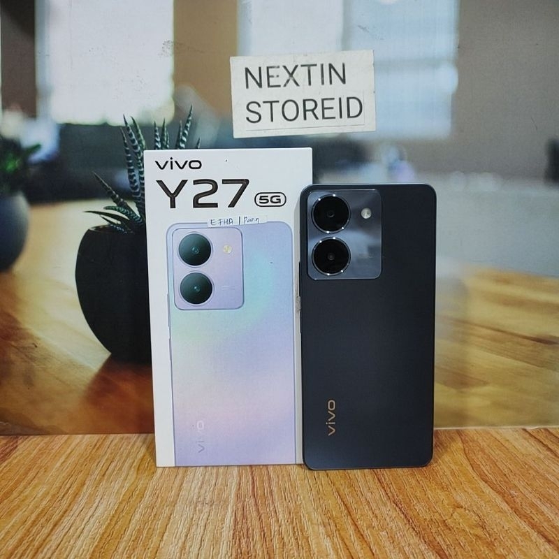Jual VIVO Y27 5G 6/128 SECOND FULLSET | Shopee Indonesia