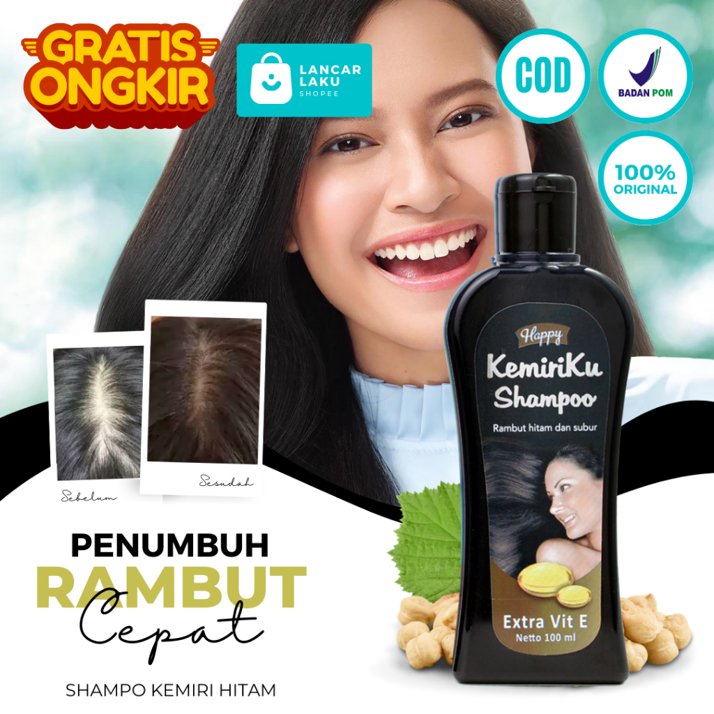 Jual [ASLI] Sampo Untuk Menghilangkan Uban Penghitam Rambut Uban Halal ...