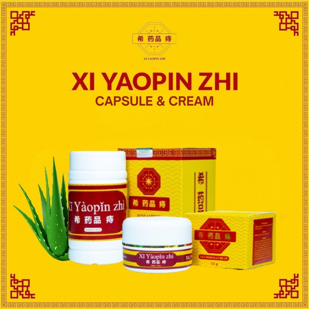 Jual XI YAOPIN ZHI Kapsul dan Salep Saleb Obat Ambeyen Luar Efektif ...