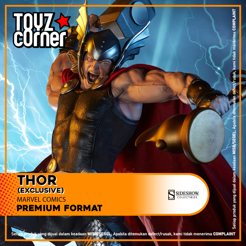 Jual Toyz Corner - Sideshow #3006731 Premium Format Thor (Exclusive ...