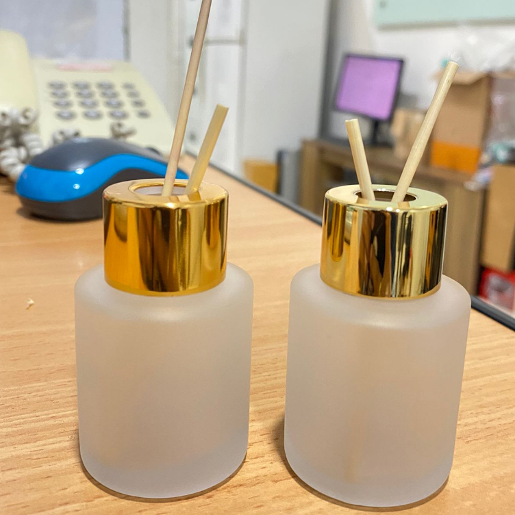 Jual Botol Kaca Reed Diffuser 20ml Frosted Bahu Datar | Shopee Indonesia