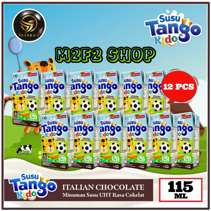 Jual Susu Kids Tango Kido Italian Chocolate | Cokelat Kotak UHT - 115 ...