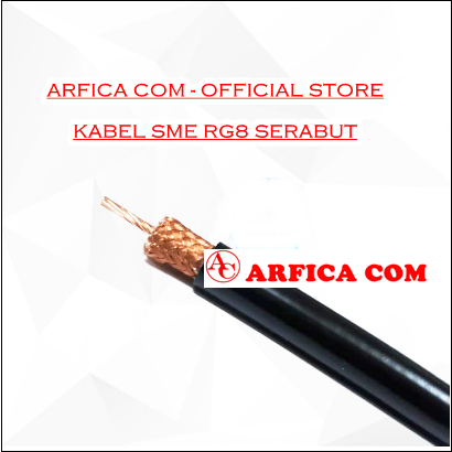 Jual SME Kabel Koaksial RG-8 Serabut Meteran 50 Ohm Baru Coaxial Cable ...