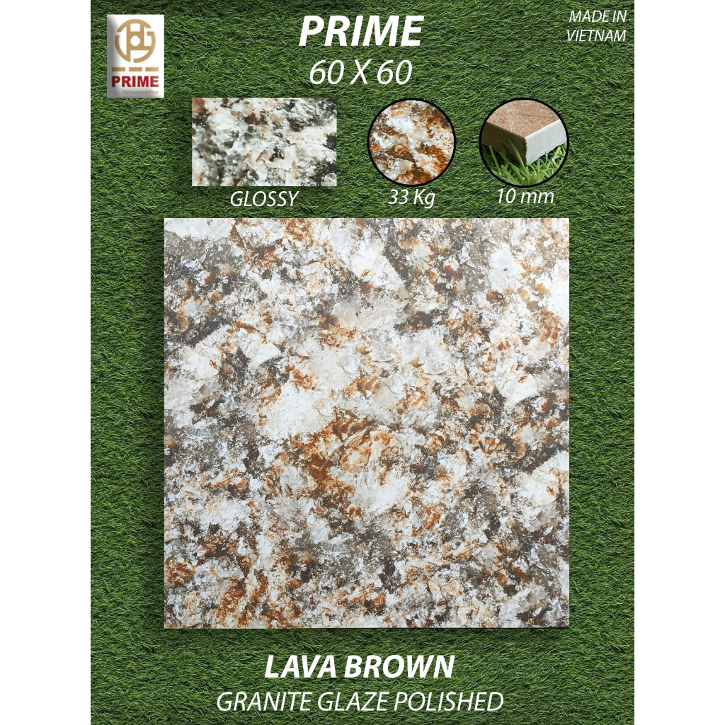 Jual Granit Lantai 60X60 KIA Prime Lava Brown Pekanbaru Riau, Motif ...