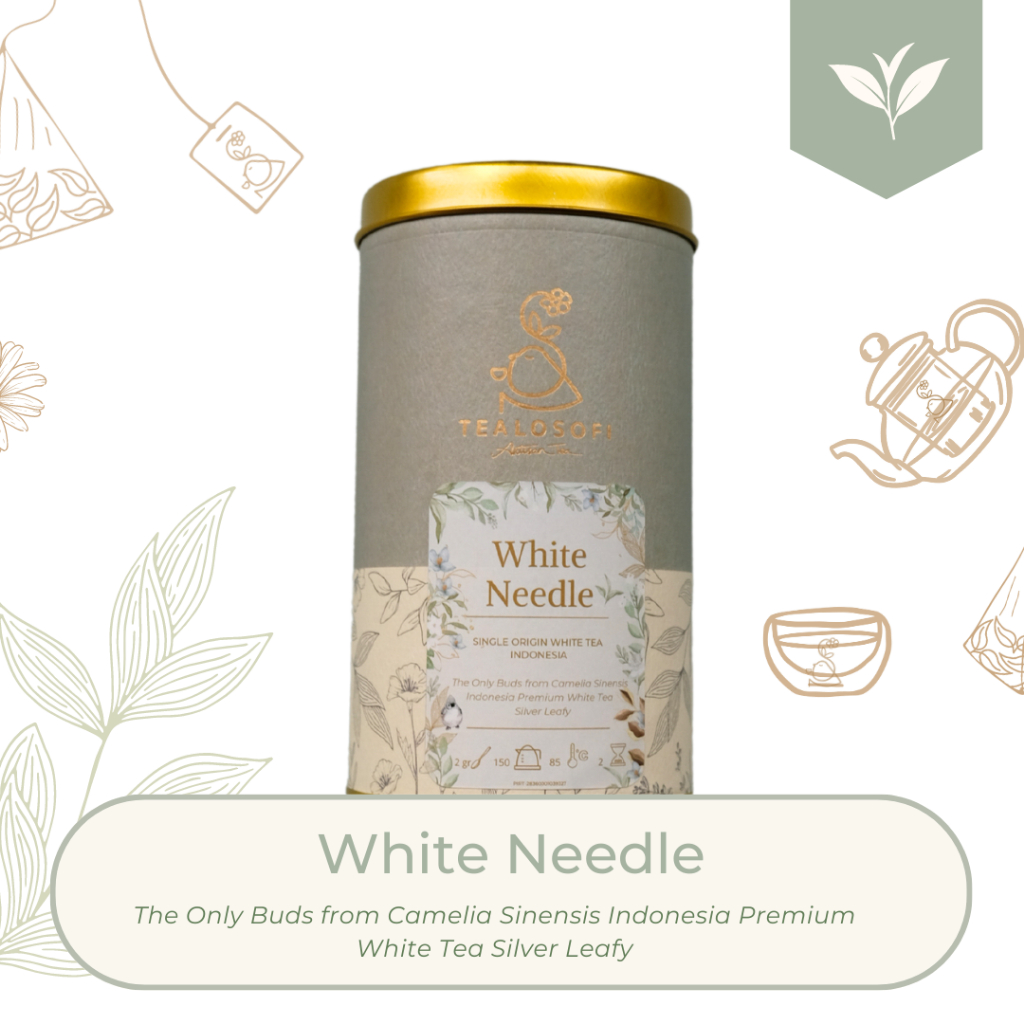 Jual White Leafy - Indonesian White Tea Silver Needle - Daun Teh Putih ...