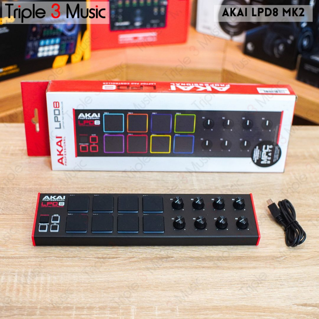Jual AKAI LPD 8 MK2 MKII LPD8 Pad Controller | Shopee Indonesia