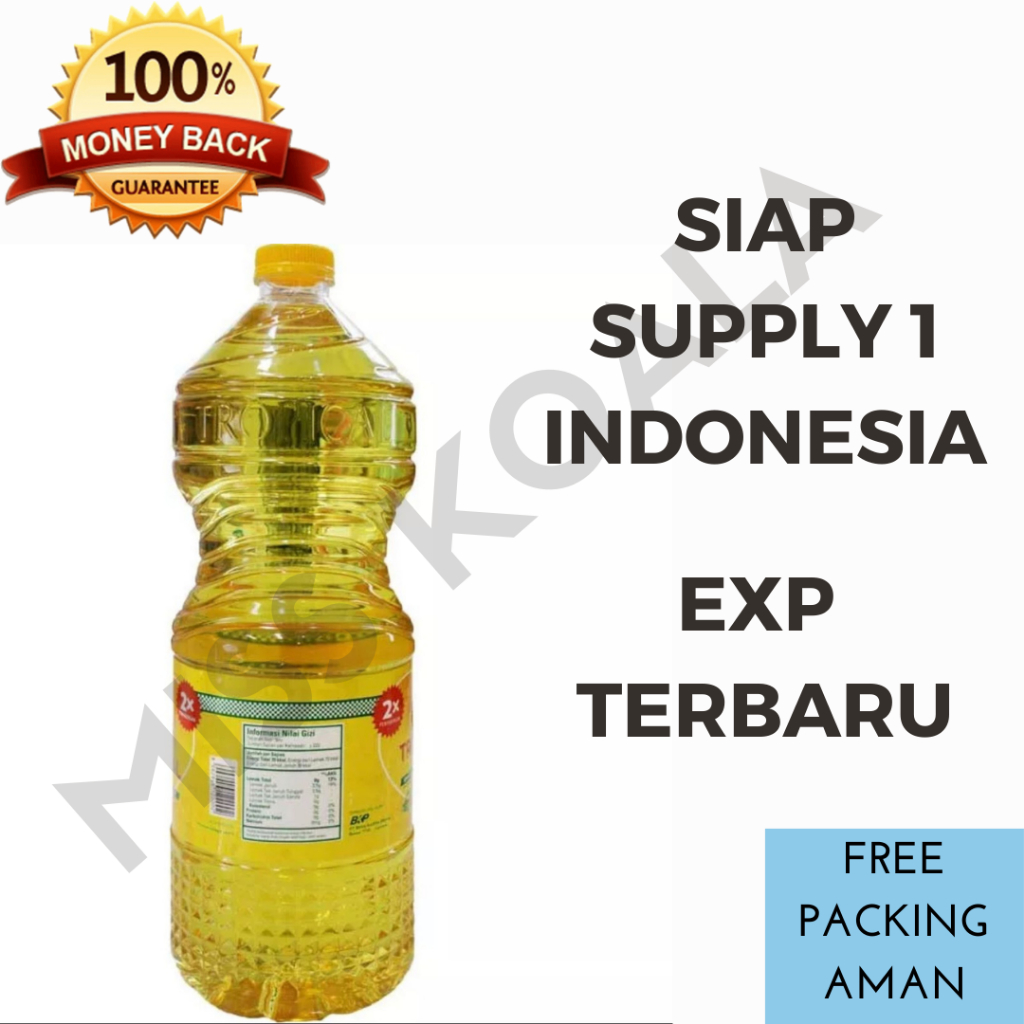 Jual MINYAK TROPICAL BOTOL KEMASANN BOTOL 2 LITER | Shopee Indonesia