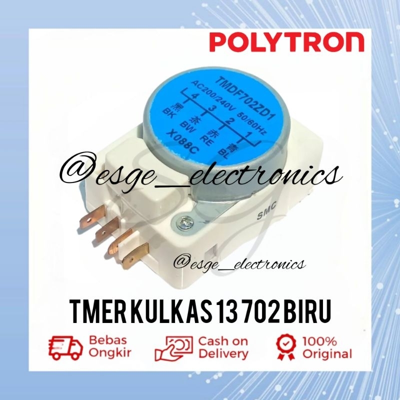 Jual ORIGINAL TIMER KULKAS POLYTRON TOSHIBA TIMER KULKAS BIRU ...