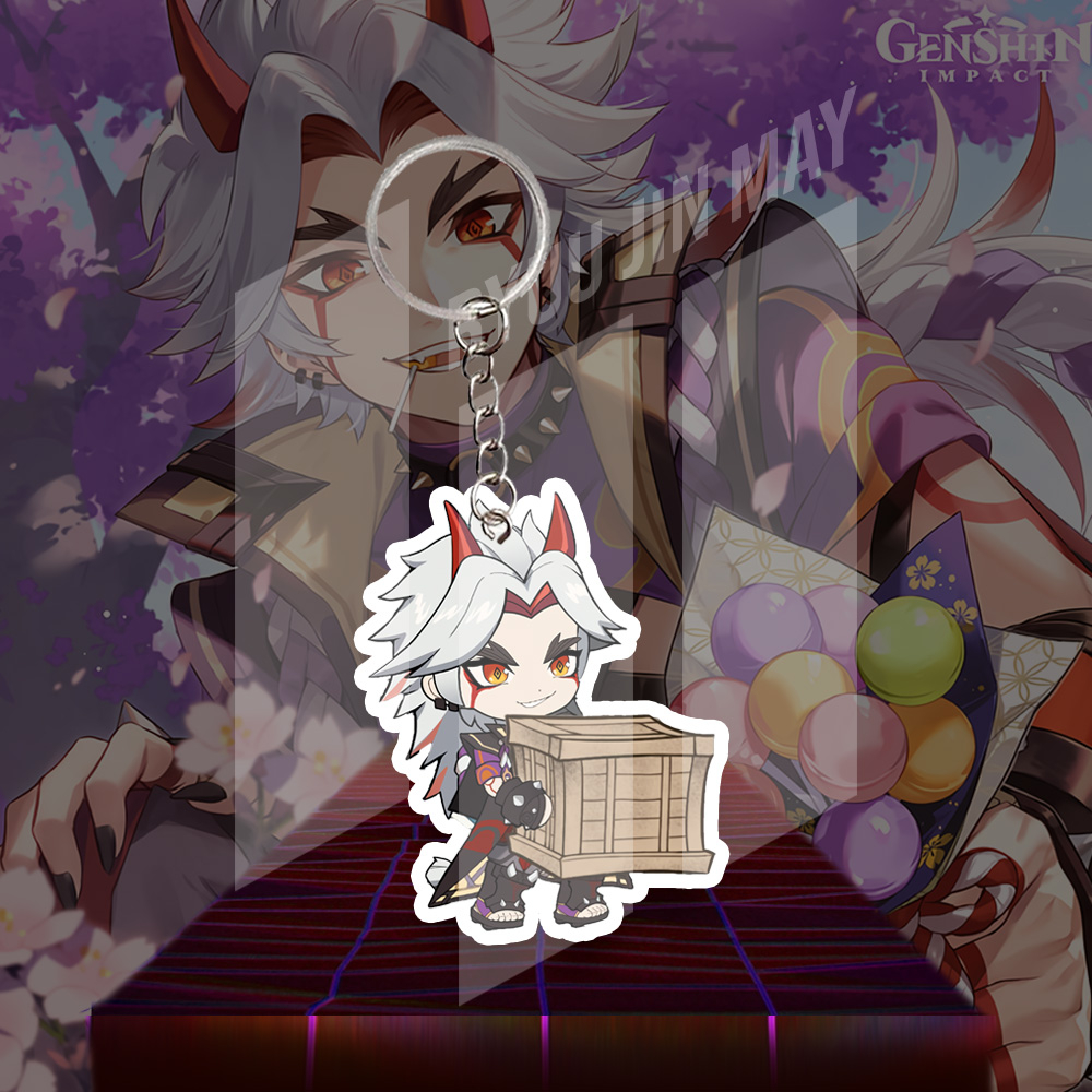 Jual Gantungan Kunci / Keychain / Gantungan HP - Genshin Impact - Itto ...