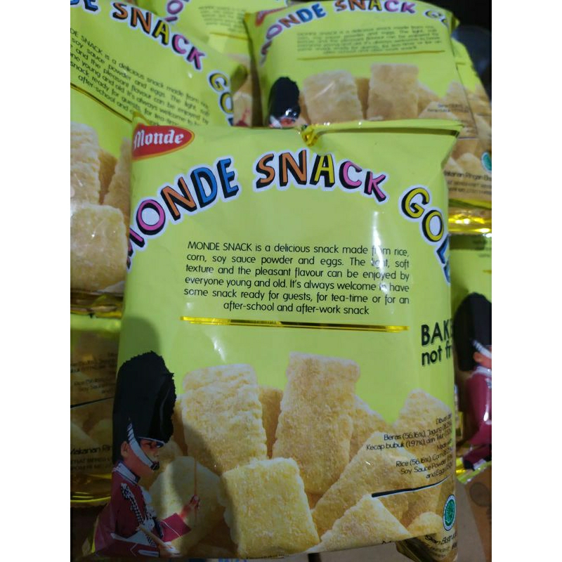 Jual Monde Snack 30gr Gold Original Mini snack hampers ulang tahun ...