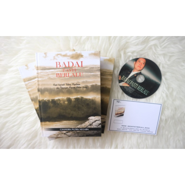 Jual Buku Badai Pasti Berlalu dan TTD asli bapak CHANDRA PUTRA NEGARA ...