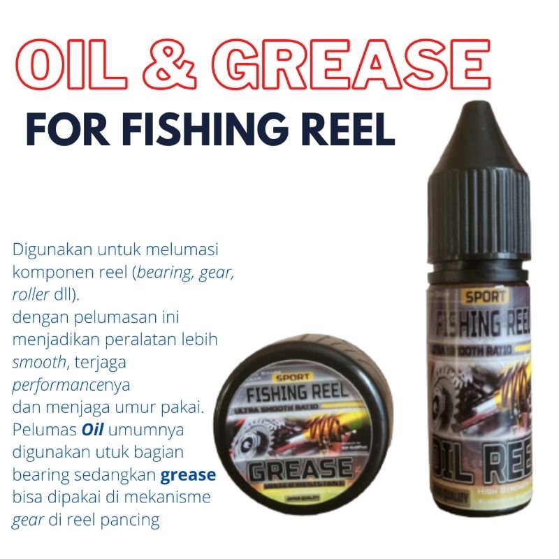 Jual Oil & Grease Untuk Reel Pancing | Shopee Indonesia
