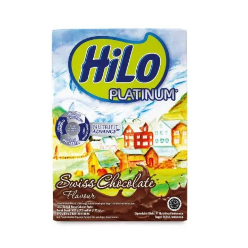 Jual Hilo Susu Bubuk Hi-Calcium Platinum Swiss Chocolate 420g | Shopee ...