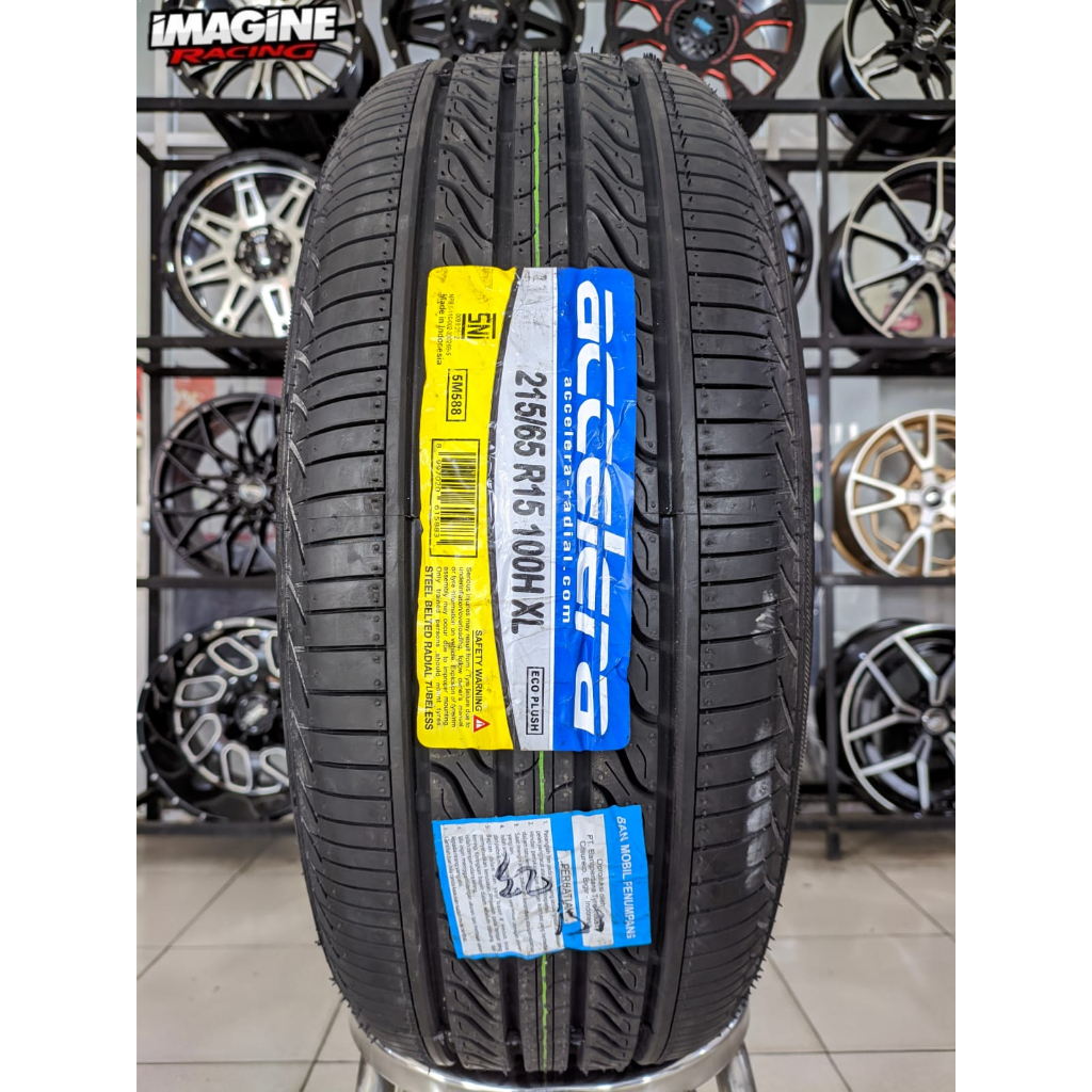 Jual Ban standar mobil ukuran 215 65 R15 merek accelera eco plush | Shopee Indonesia