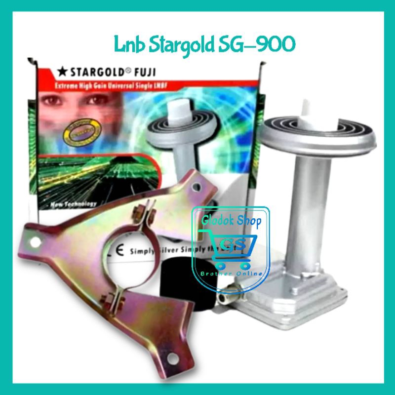 Jual LNB PARABOLA KUBAND STARGOLD FUJI SG900 LNB 1 OUTPUT LNB STARGOLD ...